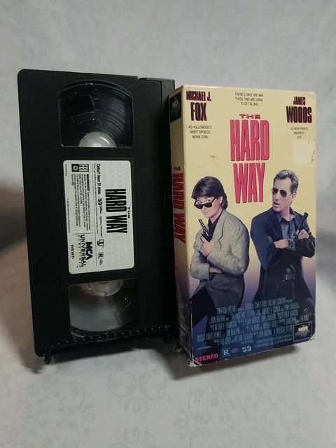 THE HARD WAY VHS Michael J. Fox James Woods £2.15 - PicClick UK
