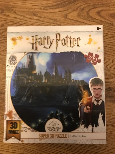 HARRY POTTER: HOGWARTS 3D Jigsaw Puzzle (300 Piece) Wizarding World £1. ...