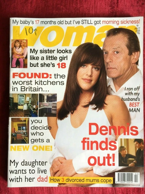 WOMAN MAG 17/01/2005 MICHELLE RYAN Heather Peace Kate O'Mara Leslie ...