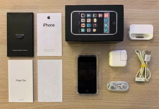 APPLE IPHONE 2G - 1st Generation - 8GB 2007 EUR 890,00 - PicClick IT