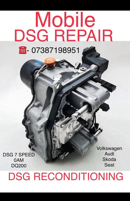 AUDI DSG GEARBOX Mechatronic Repair Service DQ200 0AM 7 Speed (Mobile ...