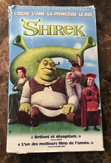 *VHS FRENCH MOVIE Shrek! Special Edition Videocassette (3) $5.39 ...