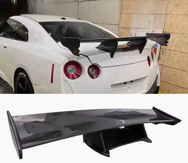 CARBON FIBER REAR Spoiler For Nissan GTR R35 2008-2016 N Style £824.99 ...