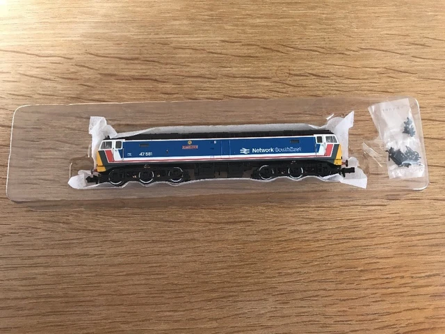 GRAHAM FARISH CLASS 47 Network SouthEast 47581 Great Eastern N Gauge £ ...