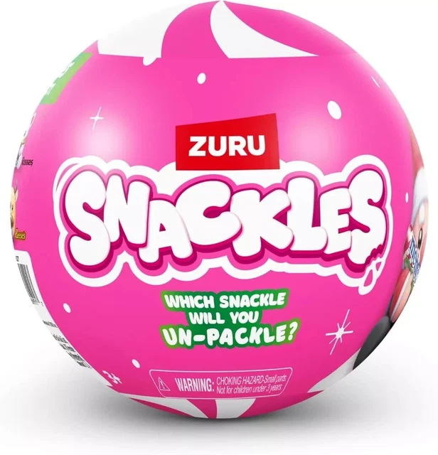 SNACKLES CHRISTMAS PLUSH Mystery Ball - One Supplied £11.00 - PicClick UK