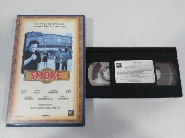 SMOKE HARVEY KEITEL Wayne Wang Auster VHS Film Tape Collectionneurs ...