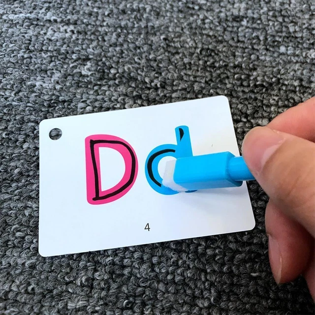 ALPHABET FLASH CARDS A-Z Kids Toddlers Preschool Early Learning ...