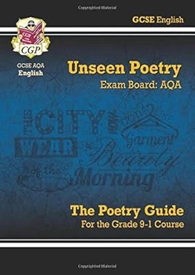 NEW GCSE ENGLISH Literature AQA Unseen Poetry Guide - for the Grade 9-1 ...