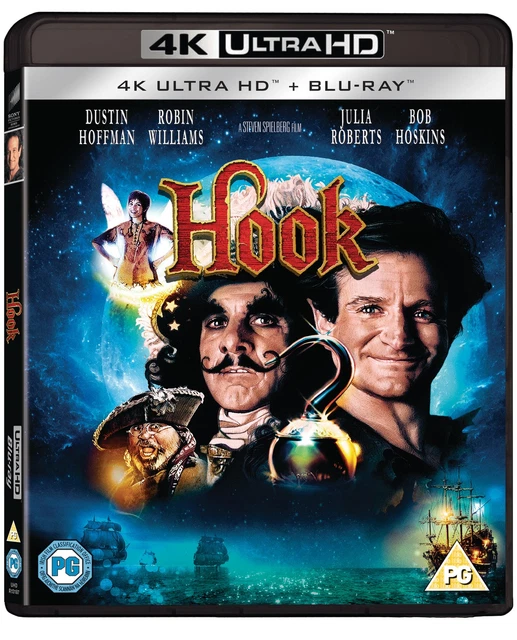 HOOK (4K UHD Blu-ray) Maggie Smith Laurel Cronin Caroline Goodall Amber ...