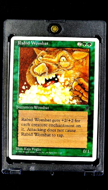 1995 MTG MAGIC The Gathering Chronicles 67 Rabid Wombat Uncommon ...