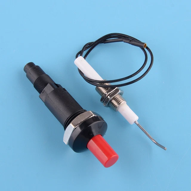 PIEZO SPARK IGNITION Push Button Igniter For Fireplace Oven Gas Grill ...