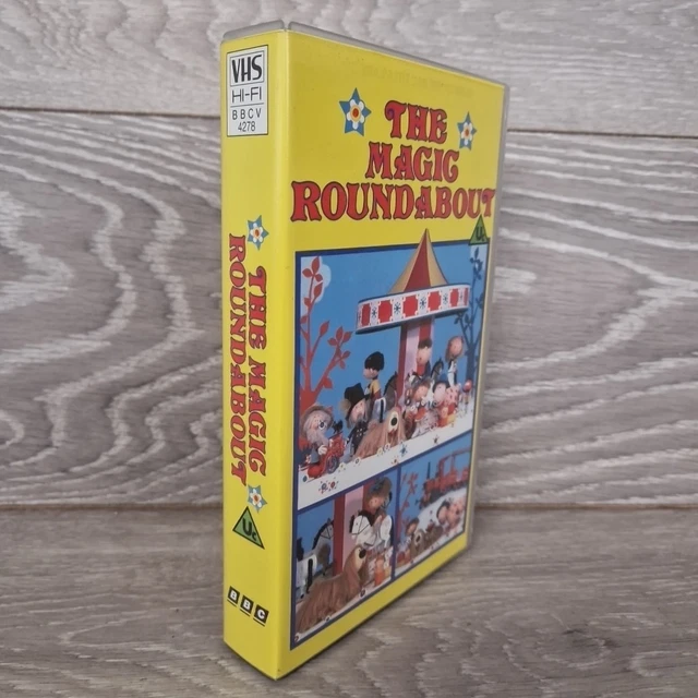 THE MAGIC ROUNDABOUT VHS, 13 Episodes Children’s TV Show 80s Vintage BBC 1989 £13.95 - PicClick UK
