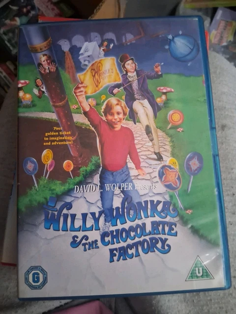 WILLY WONKA AND the Chocolate Factory DVD Gene Wilder £1.16 - PicClick UK