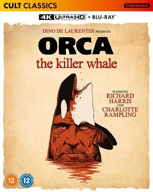 Orca The Killer Whale 1977 4k Uhd Br Blu Ray Bluray Boxset 2 Disc Box