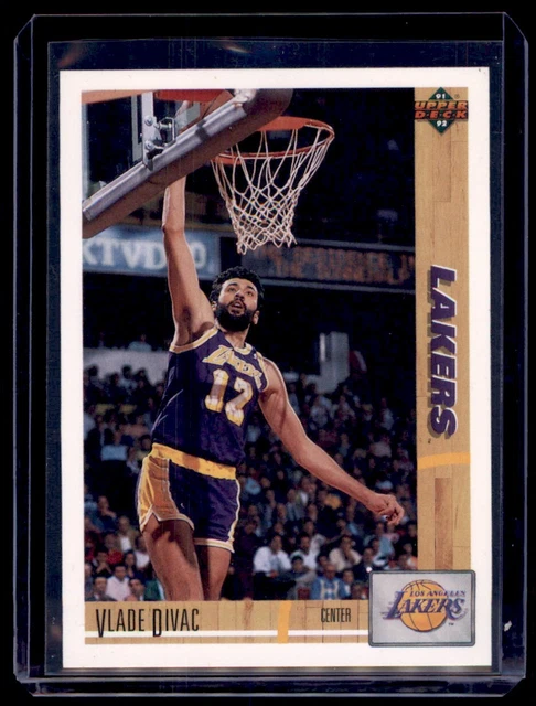 1991-92 UPPER DECK Vlade Divac Los Angeles Lakers #175 2020 EUR 1,45 - PicClick FR