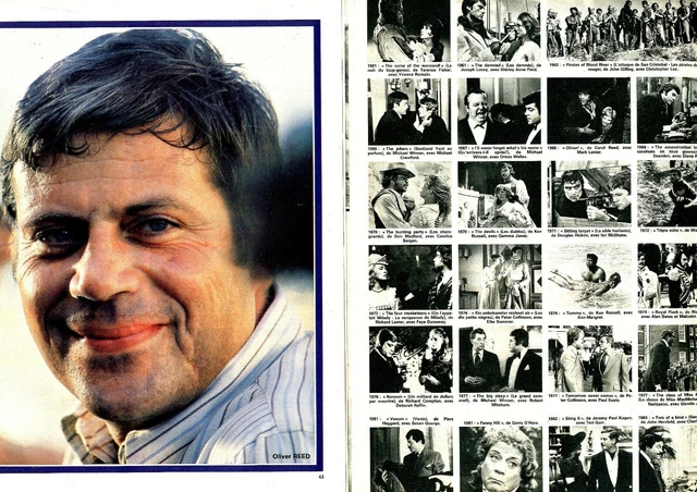 COUPURE DE PRESSE Clipping 1984 Oliver Reed (3 pages) EUR 5,00 ...
