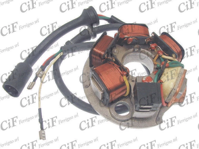 STATOR MAGNÈTE VOLANT 5 Injections Type Original Piaggio Ape FL3 Europe ...