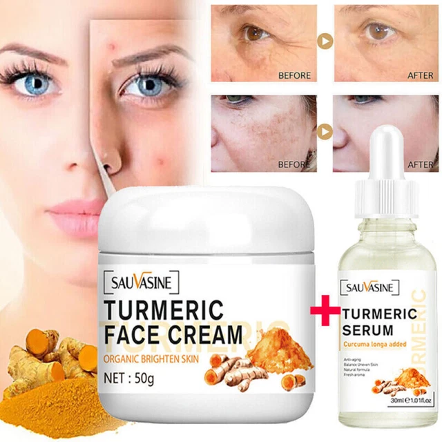 TURMERIC SERUM DARK Spot Corrector Serum Skin Melasma Remove Turmeric ...