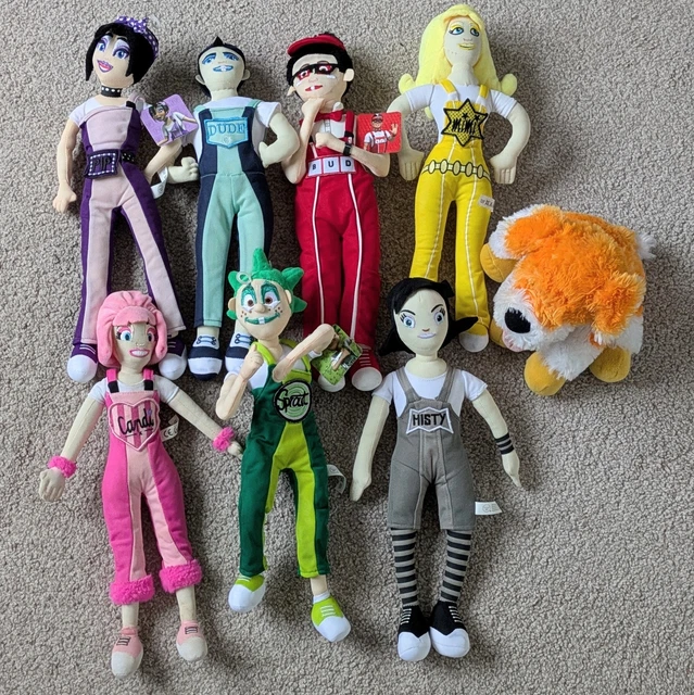 BUTLINS SKYLINE GANG of 8 Plush Toys Dude Bud Sprat Pip Misty Mimi ...