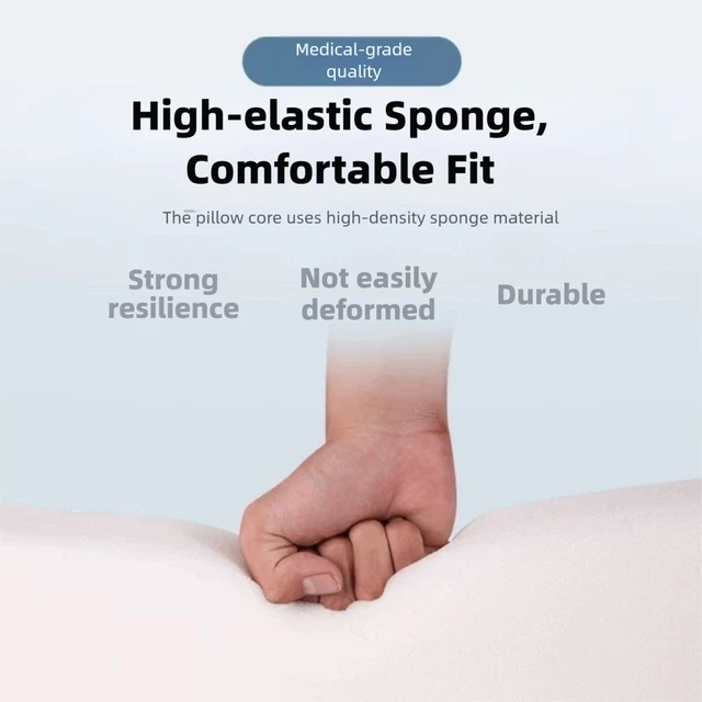 REMOVABLE R-TYPE FLIP Over Pillow Washable Body Side Pillow Elderly ...