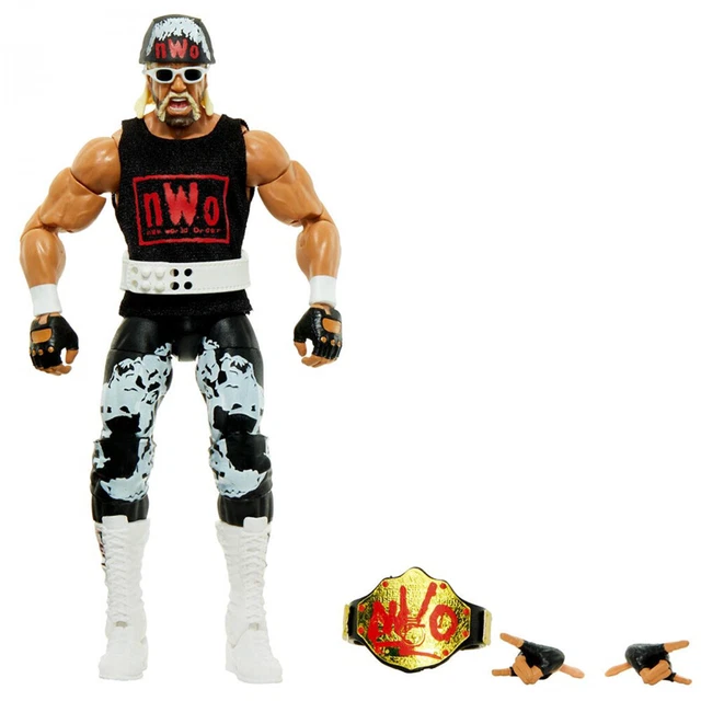 WWF WOLFPAC HOLLYWOOD Hulk Hogan WWE Elite Wrestling Action Figure ...