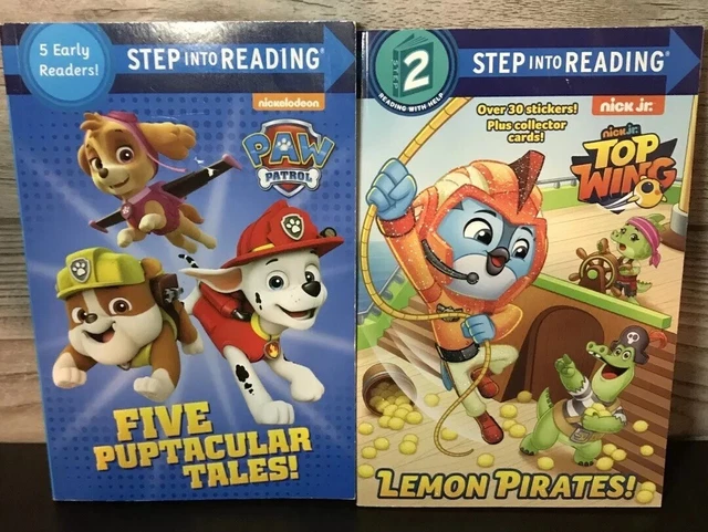 STEP INTO READING Nickelodeon And Nick Jr 2 Great Books! Paw Patrol ...