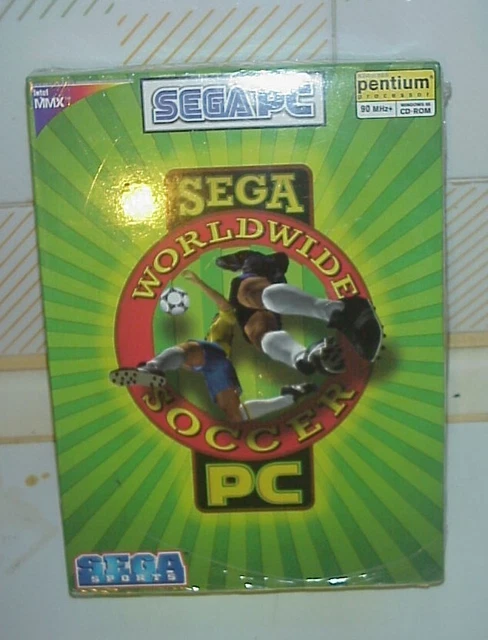 SEGA WORLDWIDE SOCCER PC windows pentium cd Big Box Game videogame SEALED NEW !! EUR 43,02 ...