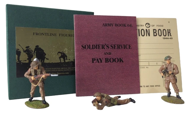 FRONTLINE FIGURES WBI Ww2 British Infantry British Infantry Toy ...