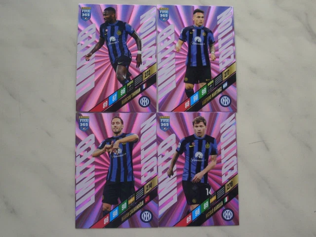 FIFA 365 2024 Set 4 Card Limited Inter Calhanoglu,Barella,Martinez ...