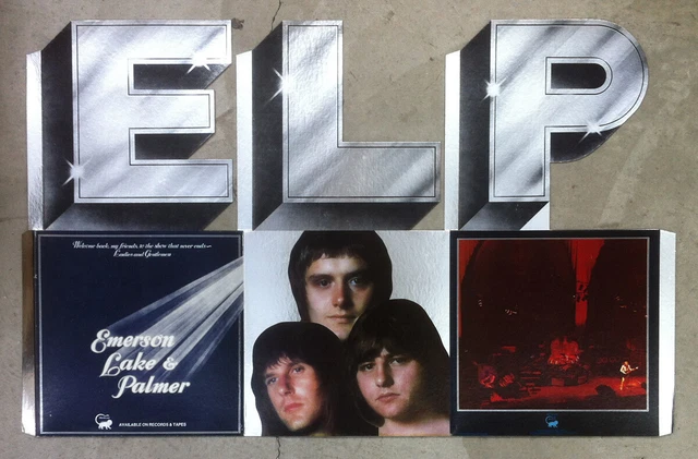 EMERSON LAKE PALMER Welcome Arrière My Friends Original 1974 Promo ...
