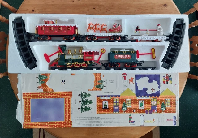 VINTAGE 1990'S &THE North Pole Express" Christmas Train Set £100.00 ...
