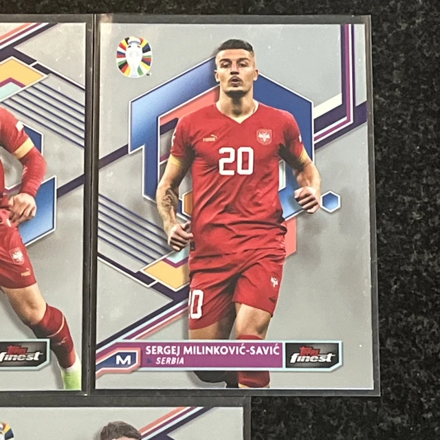 LUKA JOVIC DUSAN Vlahovic Milinkovic-Savic Topps La strada più bella ...