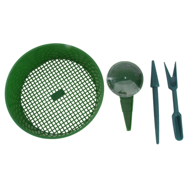 COMPACT GARDEN POTTING Riddle Compost Sieve Plastic Soil Sifter £8.48 ...