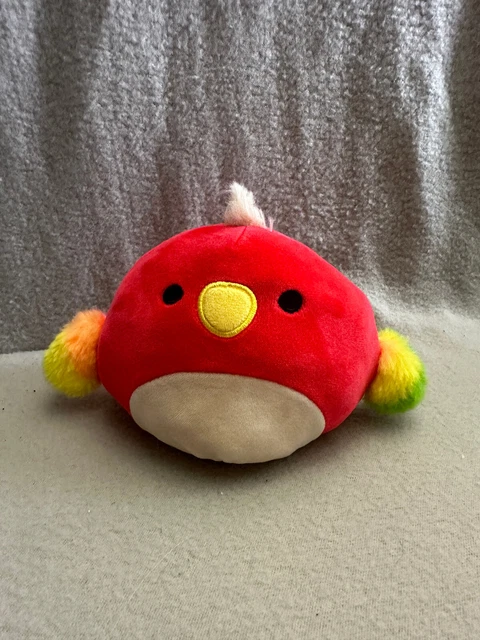 SQUISHMALLOWS FLIP A mallow Babs the blue jay paco parrot soft toy ...