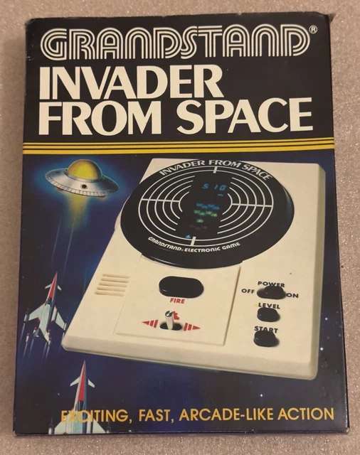 VINTAGE GRANDSTAND INVADER From Space 1980 Electronic Game - Boxed Working. £78.71 - PicClick UK