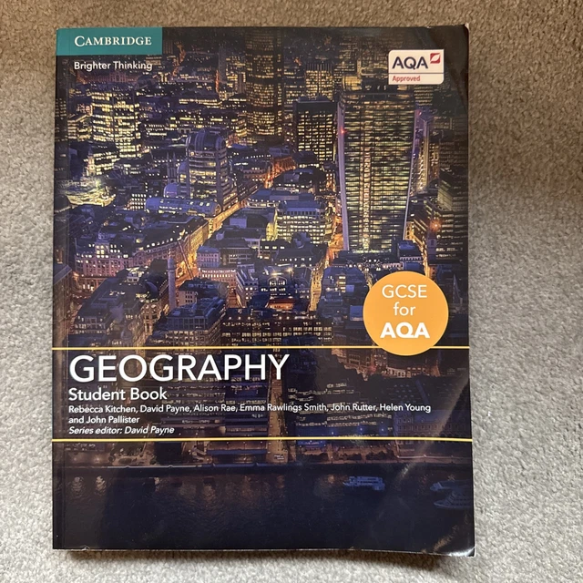 GCSE GEOGRAPHY AQA student book Cambridge University Press £9.04 ...