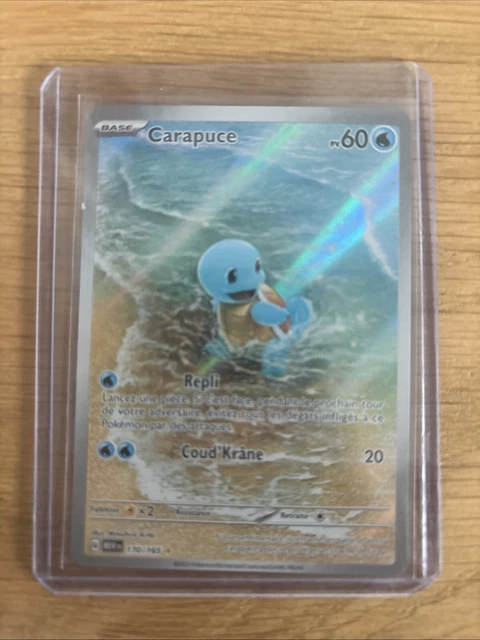 CARTE POKEMON CARAPUCE 170/165 🇫🇷 Fr 🇫🇷 Mew 151 Ev3.5 EUR 47,00 ...