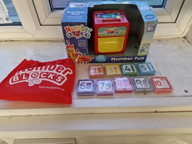 NUMBERBLOCKS AN10 TOY-COUNT withNumber Blocks and Learn Basic Maths ...