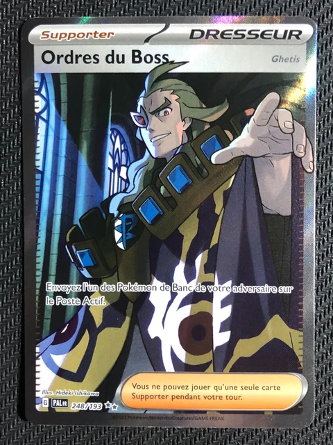 CARTE POKÉMON ORDRES du Boss 248/193 Full Art - EV02 Évolutions à ...