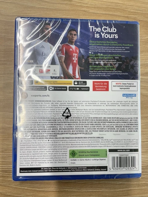 EA SPORTS FC 26 (PS5 - Disc Version) (NEU & OVP) EUR 54,99 - PicClick DE