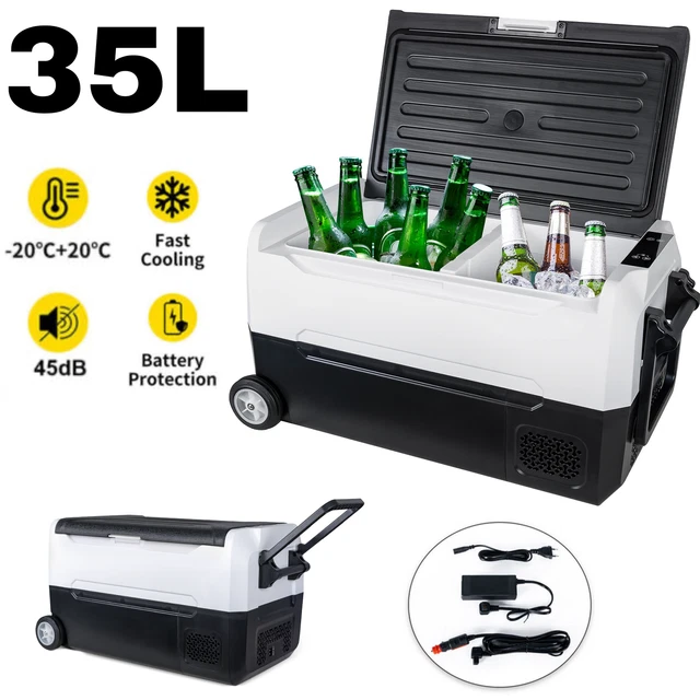 35L KOMPRESSOR KÜHLBOX Mini Kühlschrank Gefrierbox 12V 230V Camping Tragbarer EUR 219,99 ...