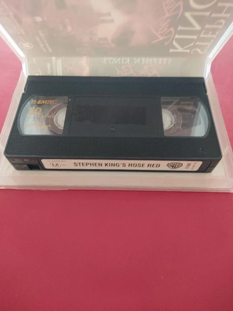 STEPHEN KING'S ROSE RED VHS Horror Halloween Warner Bros Video $15.00 ...