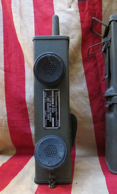 WWII US ARMY Signal Corps Radio Receiver Transmitter BC-611-F £550.00 ...