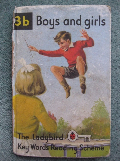 VINTAGE LADYBIRD 'BOYS and Girls' Key Words Reading Scheme 3b 15p NET ...