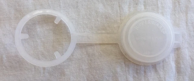 VINTAGE TUPPERWARE SHEER Keep-Kap Soda Pop Bottle Cover Cap #198 $5.21 ...