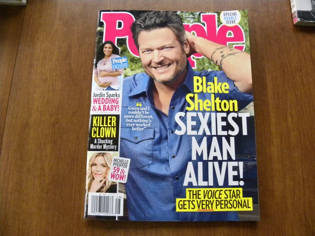 PEOPLE MAGAZINE-SPECIAL DOUBLE Issue-Blake Shelton Sexiest Man Alive ...