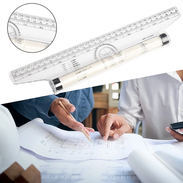 ANGLE MEASUREMENT BALANCE Ruler Professional-grade Time-saving Solution ...