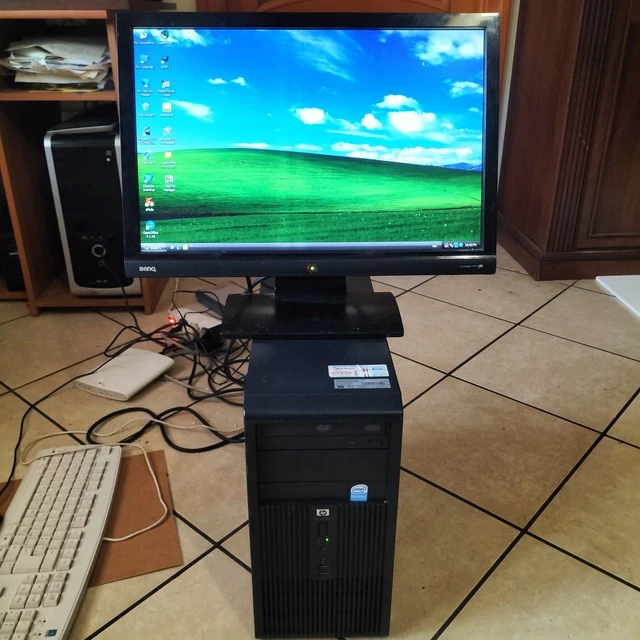 PC DE ESCRITORIO Windows XP Core Duo 1,8 GHz RAM1GB HD160GB HP Compaq ...