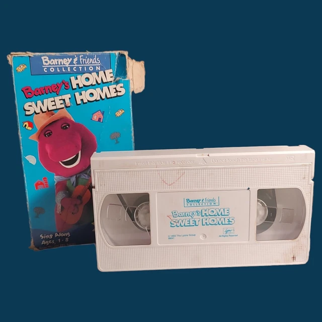 BARNEY - BARNEYS Home Sweet Homes (VHS, 1993) $7.77 - PicClick CA