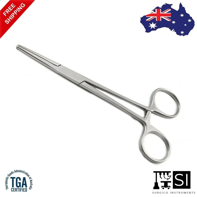HEMOSTAT FORCEPS SURGICAL Suturing Clamp Locking Plier Artery Kelly Forcep 14 Cm $6.95 - PicClick AU